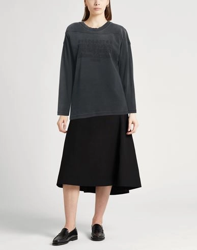 MAISON MARGIELA Sweatshirt In Charcoal Cotton