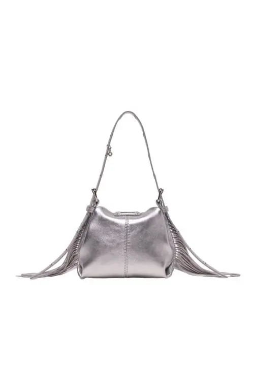 Maje Miss M Micro Bag - Silver