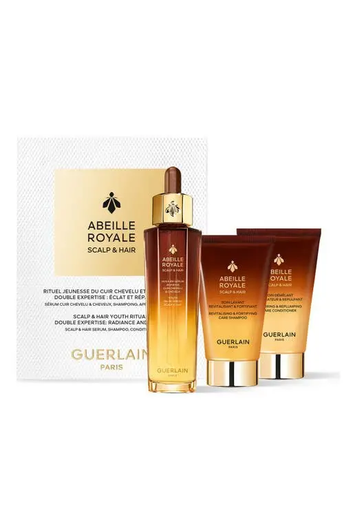 GUERLAIN Abeille Royale Scalp & Hair Youth Ritual Set $170 Value - No Color