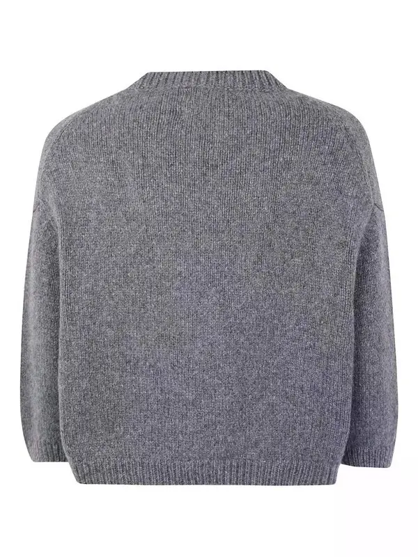 Khaite Sabina Cashmere Sweater - Grey