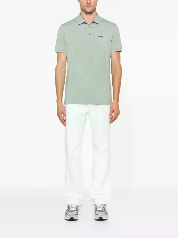 BOSS Logo-print Polo Shirt