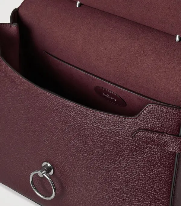 Mulberry Leather Amberley Satchel - Red