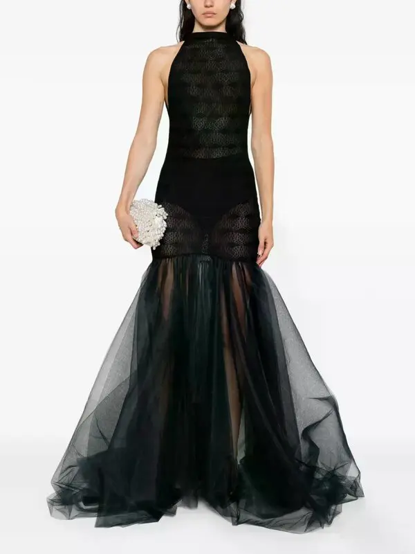 ATU BODY COUTURE Halterneck Tulle Dress