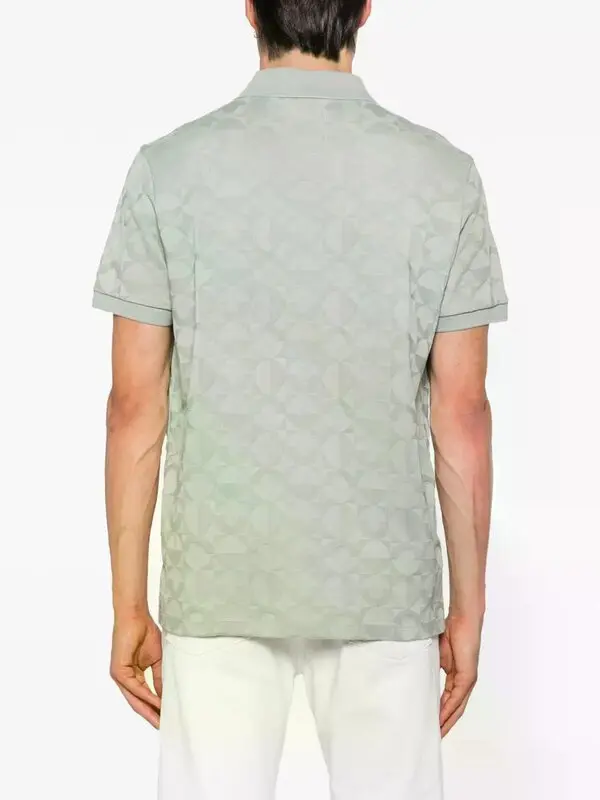 BOSS Geometric-pattern Polo Shirt