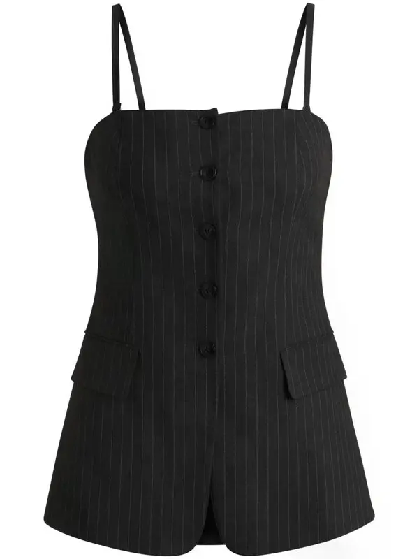 Hugo Striped Top - Grey