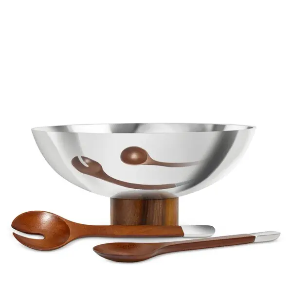 NAMBE Pinnacle Salad Bowl With Servers Exclusive