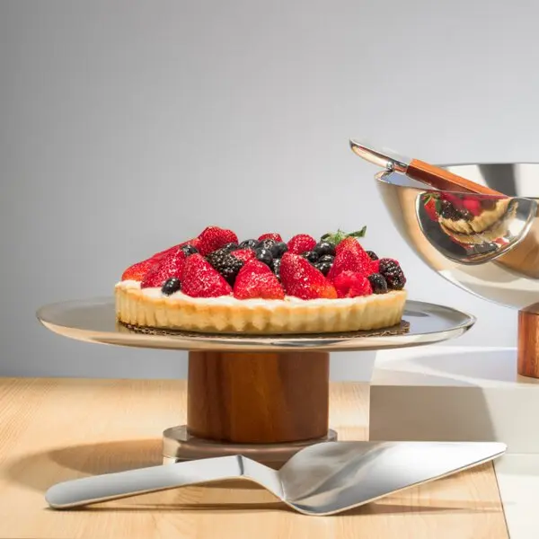 NAMBE Pinnacle Cake Plate With Server Exclusive
