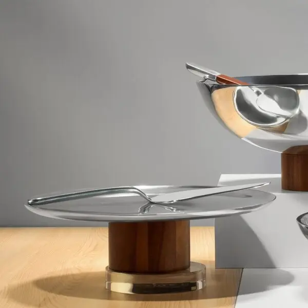 NAMBE Pinnacle Cake Plate With Server Exclusive