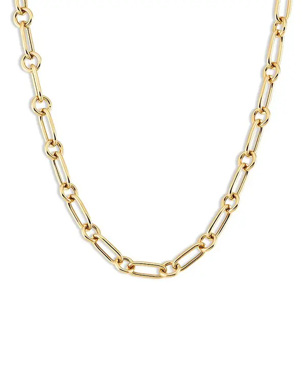 Bloomingdale'S Paperclip Link Chain Necklace - Gold