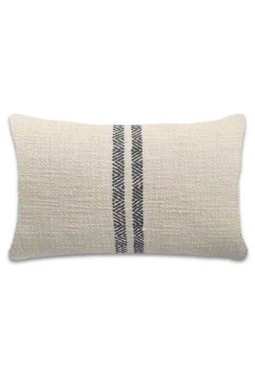 PILLOWPIA Hugh Lumbar Pillow Cover - Cream