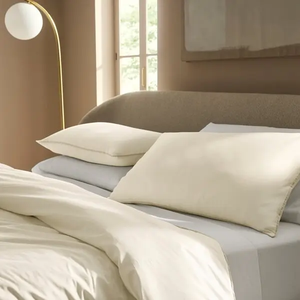 BOLL & BRANCH Signature Comforter Set, Twin/twin Xl - Cream