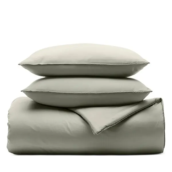 BOLL & BRANCH Signature Comforter Set, Twin/twin Xl - Sageleaf