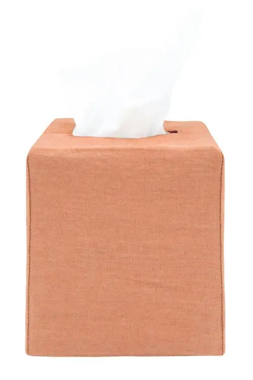 PILLOWPIA James Tissue Box Cover - Sandalwood