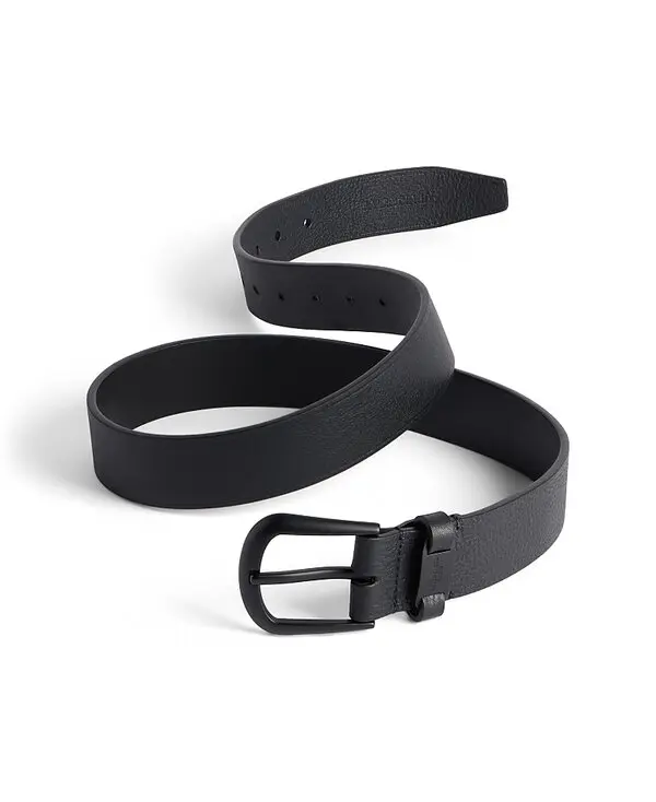 Balenciaga Calfskin Suit Belt - Black