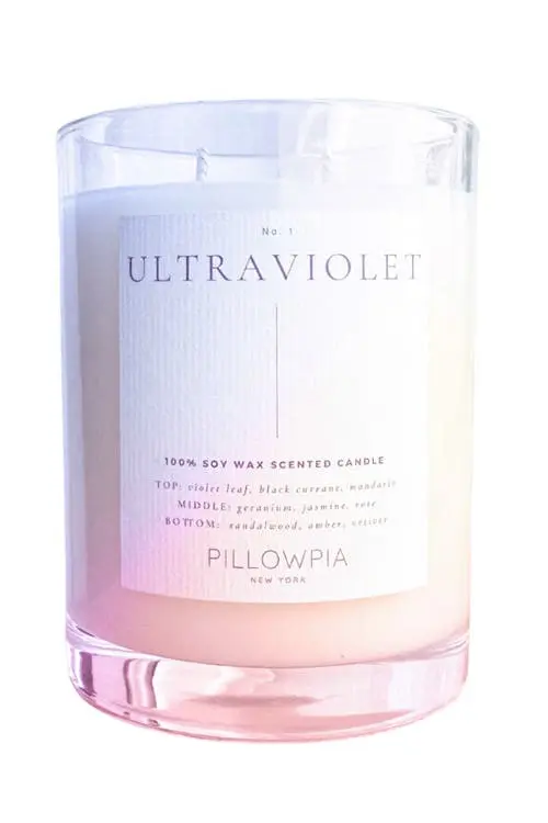PILLOWPIA Ultraviolet Candle - Ultraviolet 11 Oz