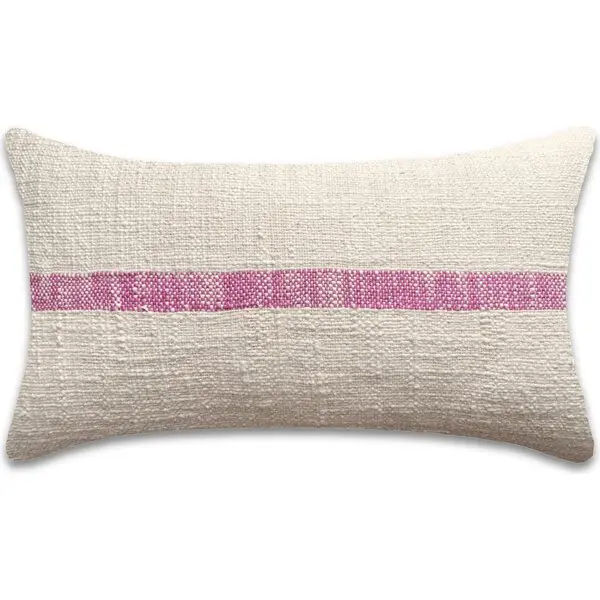 PILLOWPIA Linus Lumbar Pillow Cover - Orchid