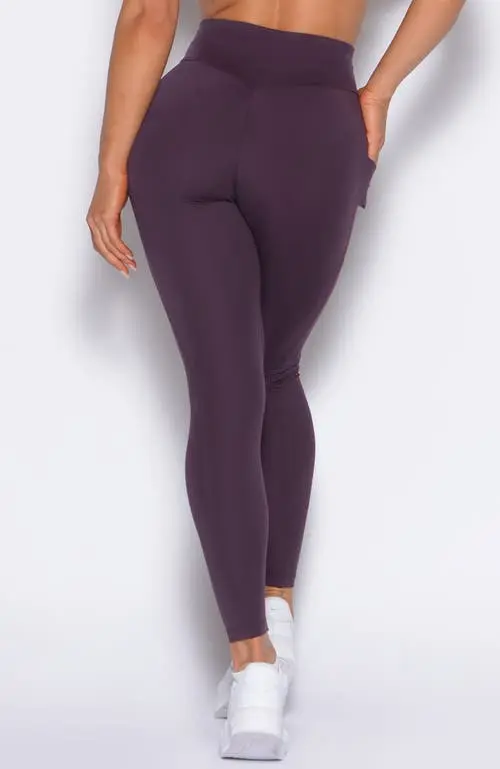 BOMBSHELL SPORTSWEAR Define Leggings - Plum Noir