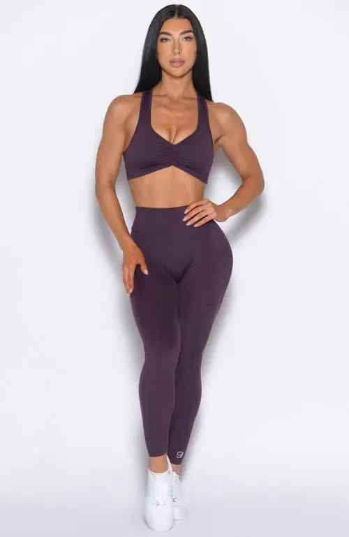 BOMBSHELL SPORTSWEAR Define Leggings - Plum Noir