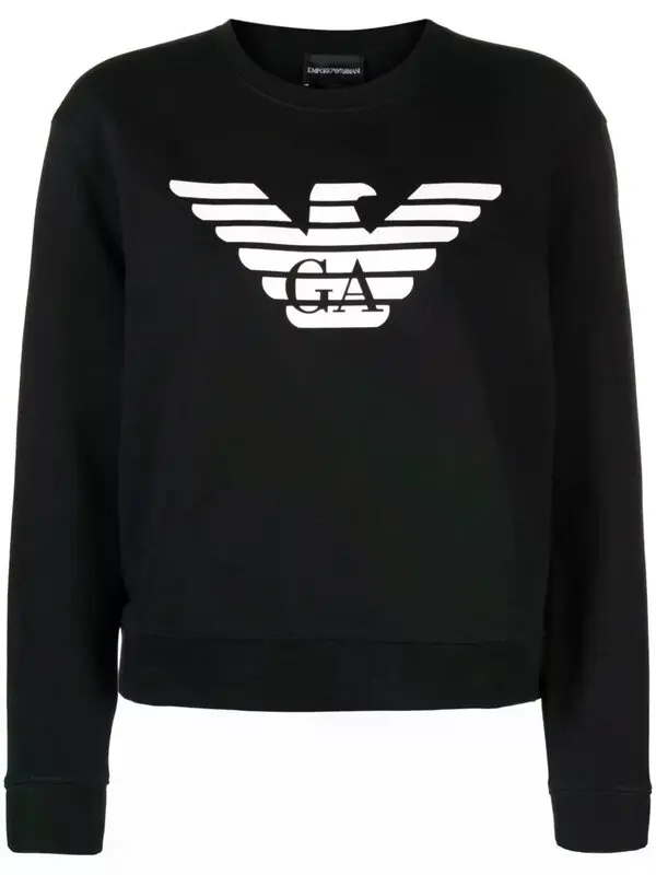 Emporio Armani Logo-print Cotton Sweatshirt