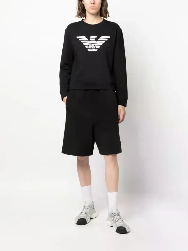 Emporio Armani Logo-print Cotton Sweatshirt