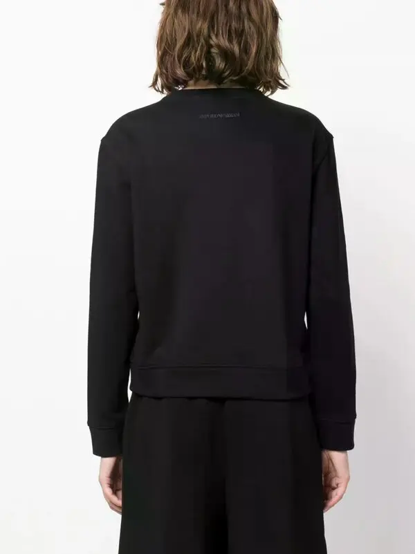Emporio Armani Logo-print Cotton Sweatshirt