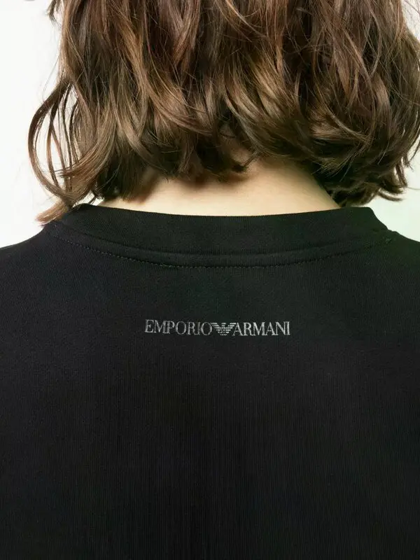 Emporio Armani Logo-print Cotton Sweatshirt