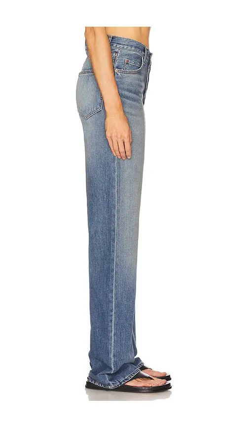 GRLFRND Elliot V Front Jeans - Blue