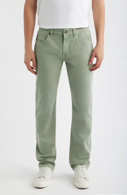 7 For All Mankind Comfort Sateen Straight-leg Jeans - Leaf