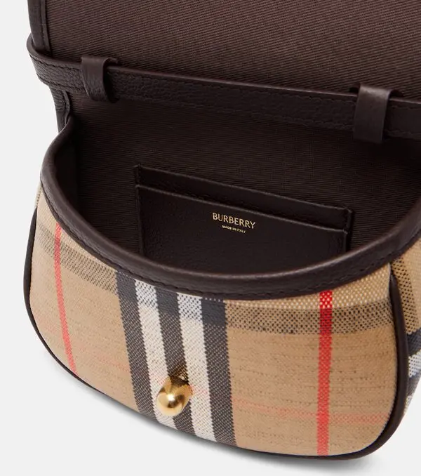 Burberry Highlands Mini Jacquard Shoulder Bag - Multicoloured