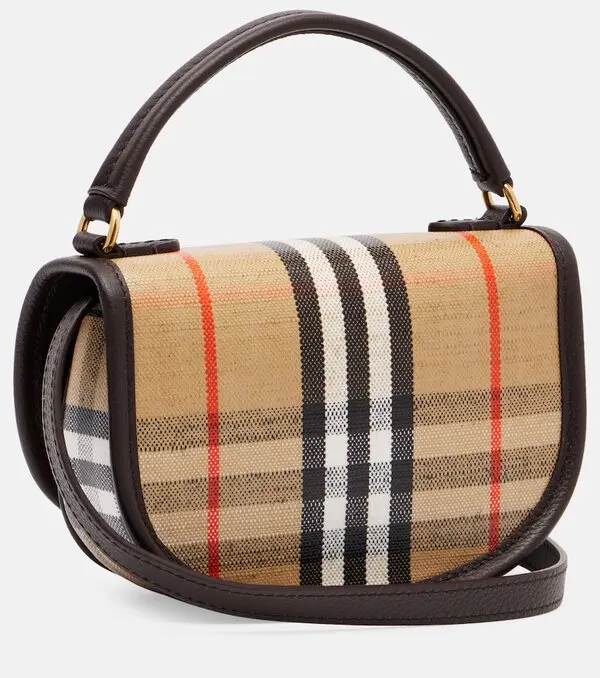 Burberry Highlands Mini Jacquard Shoulder Bag - Multicoloured