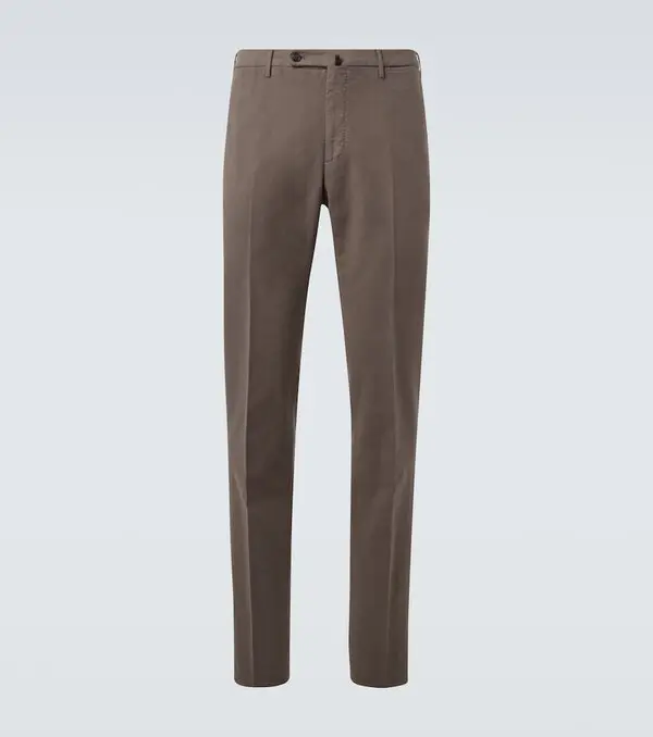 SLOWEAR Cotton Chinos Blu Scuro - Grey