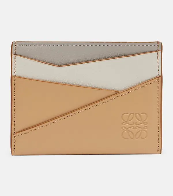 Loewe Puzzle Leather Cardholder - Multicoloured