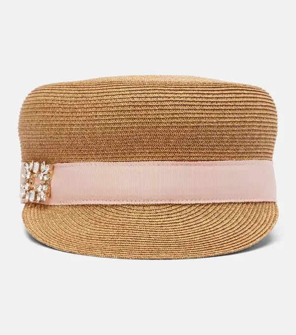 ROGER VIVIER Broche Vivier Newsboy Cap