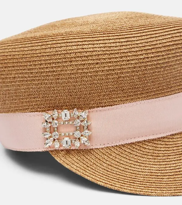 ROGER VIVIER Broche Vivier Newsboy Cap