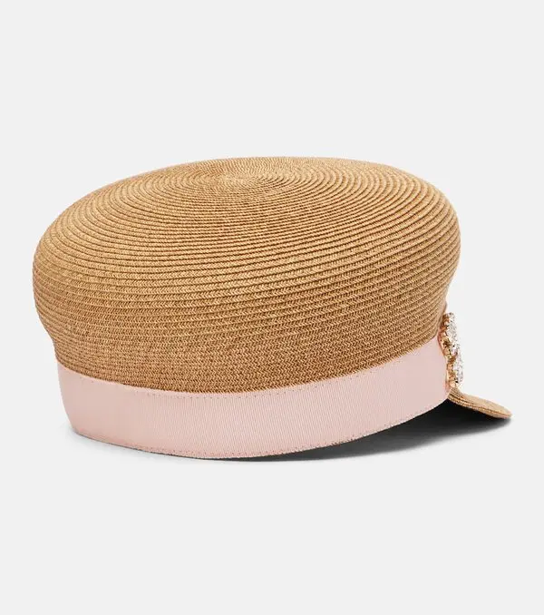 ROGER VIVIER Broche Vivier Newsboy Cap