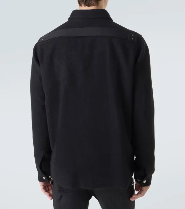 Rick Owens Brad Virgin Wool Jacket