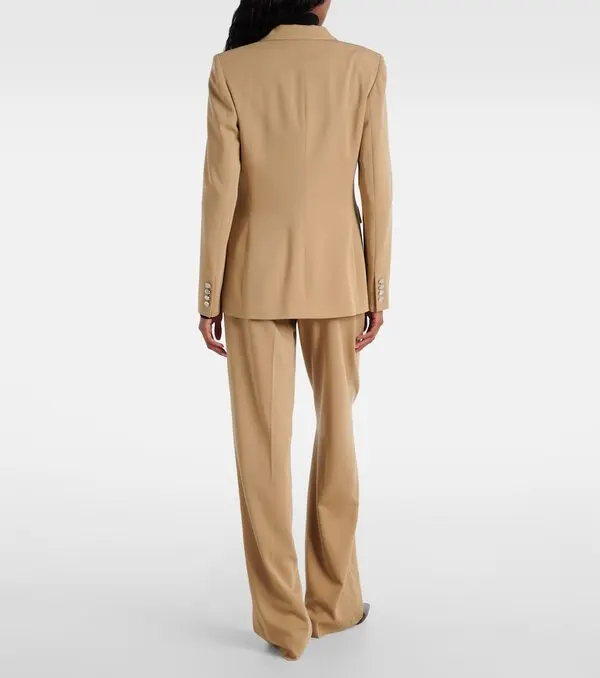 Ralph Lauren Parker Wool Gabardine Blazer - Beige