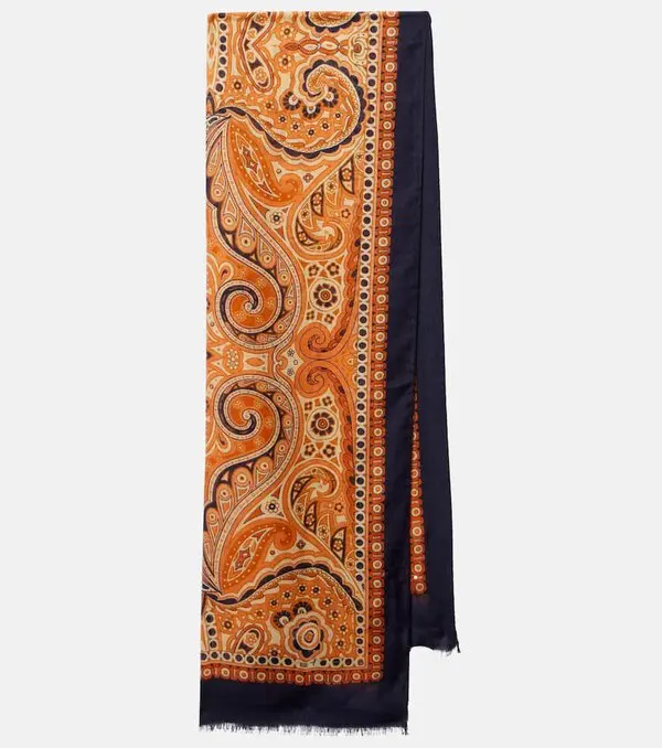Etro Printed Scarf - Multicoloured