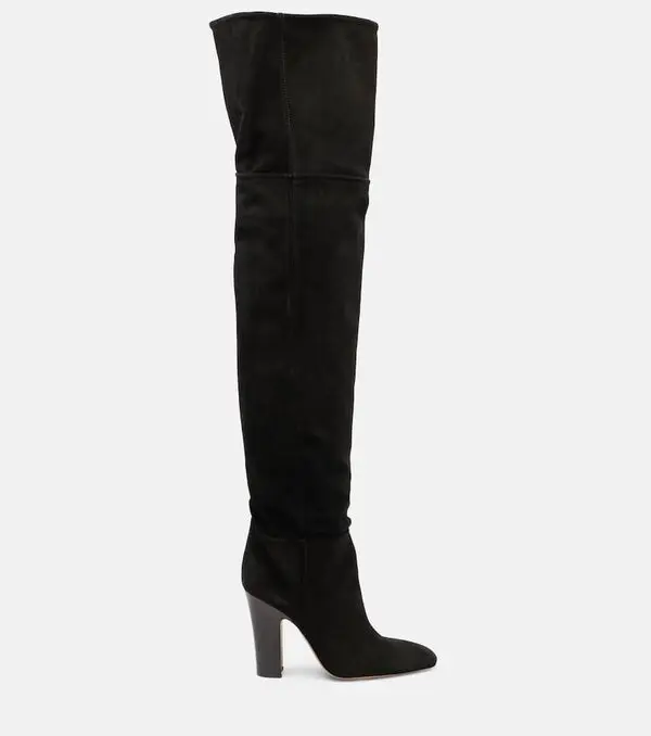 Paris Texas Lavinia Suede Over-the-knee Boots