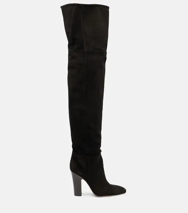 Paris Texas Lavinia Suede Over-the-knee Boots