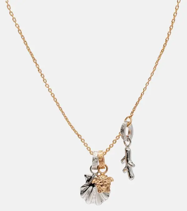 Versace Medusa Pendant Necklace - Gold