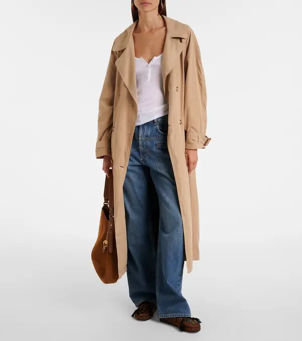 Isabel Marant Étoile Fitza Fringed Suede Loafers - Brown