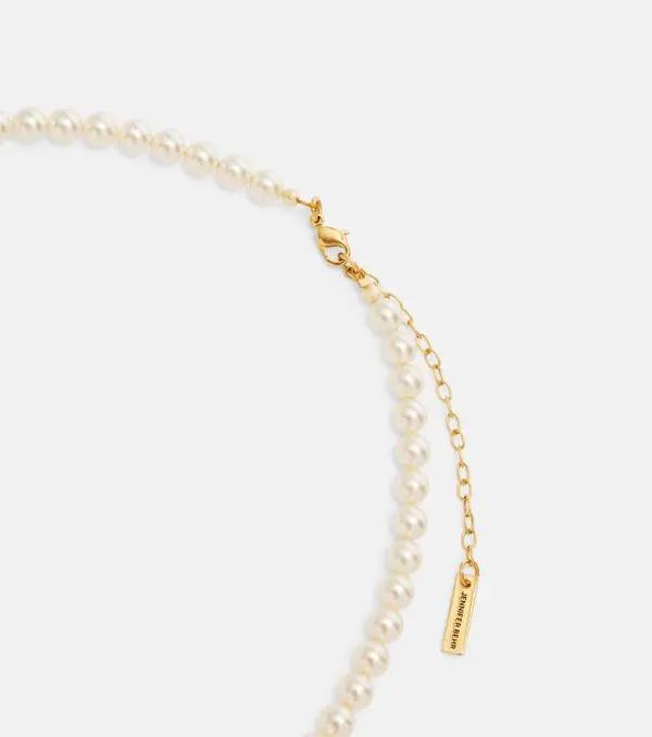 JENNIFER BEHR Siren Faux Pearl Necklace