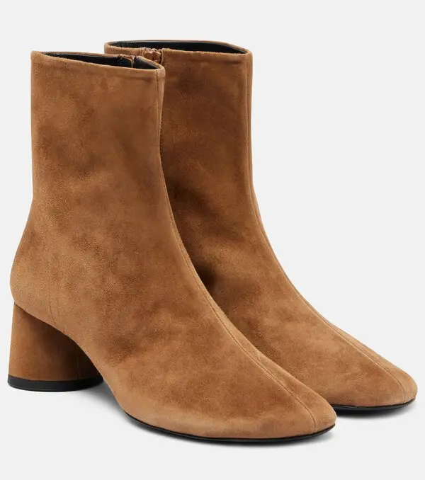 Proenza Schouler Suede Ankle Boots - Brown