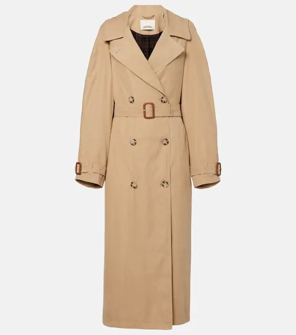 Isabel Marant Étoile Elea Belted Double-breasted Coat