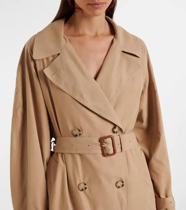 Isabel Marant Étoile Elea Belted Double-breasted Coat