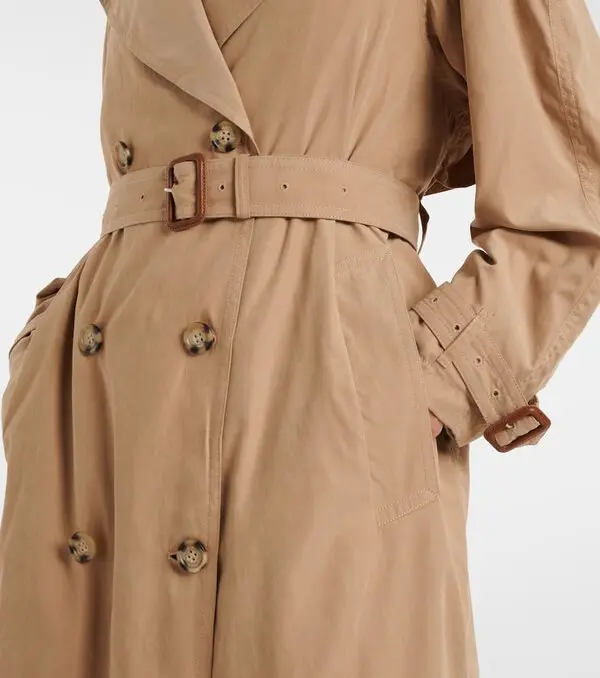 Isabel Marant Étoile Elea Belted Double-breasted Coat