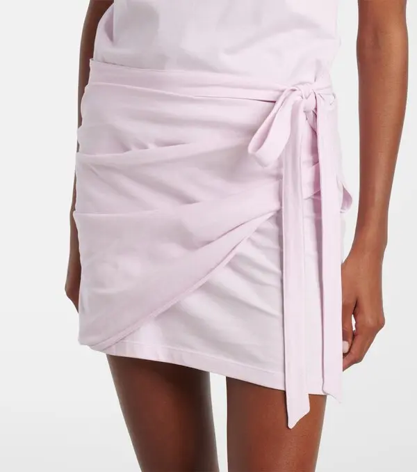 Isabel Marant Étoile Marielle Cotton Jersey Minidress - Pink