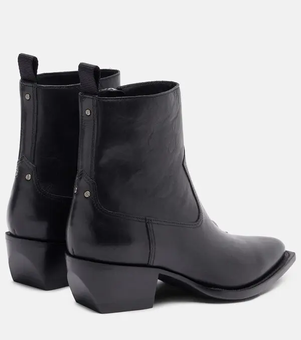 GOLDEN GOOSE Debbie 45 Leather Ankle Boots