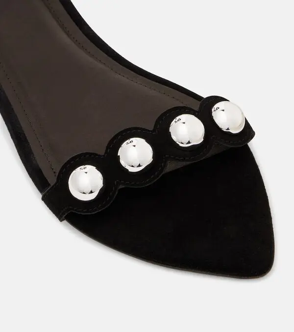 Isabel Marant Étoile Aselda Studded Suede Sandals